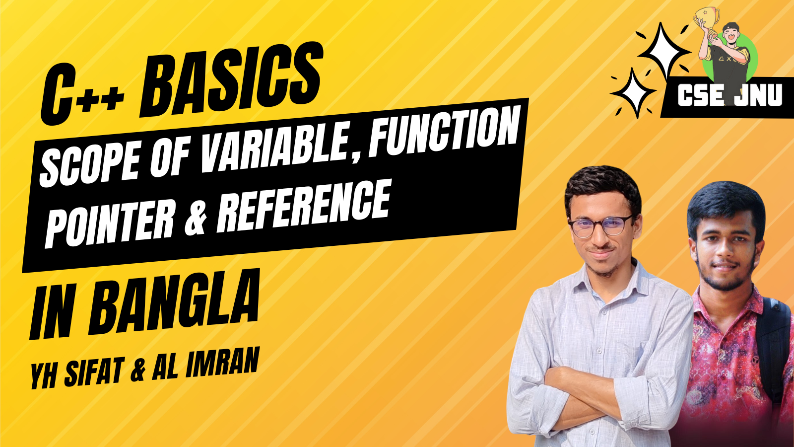 Quiz #3: C++ Crash Course - CSE JnU Blog